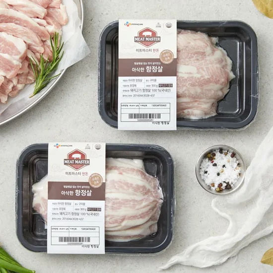 [삼삼데이]미트마스터 한돈 항정살 300g x 2팩 | 상품상세 | CJ더마켓 - CJ제일제당 공식몰