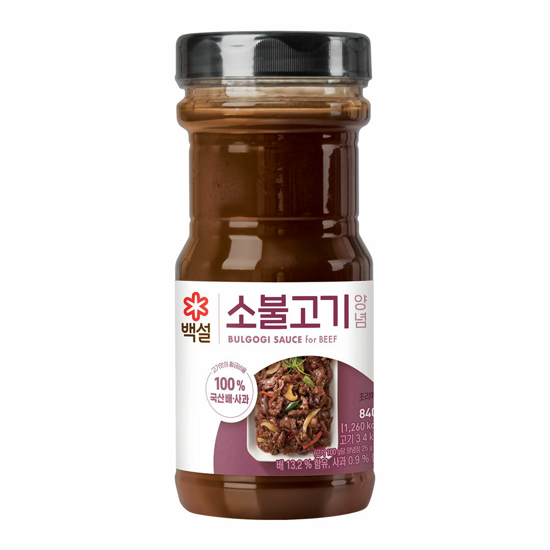 백설 소불고기양념 840g | 상품상세 | CJ더마켓 - CJ제일제당 공식몰