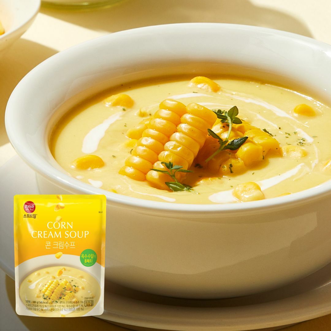 [1+1]햇반 소프트밀 콘크림 수프 180g | 상품상세 | CJ더마켓 - CJ제일제당 공식몰
