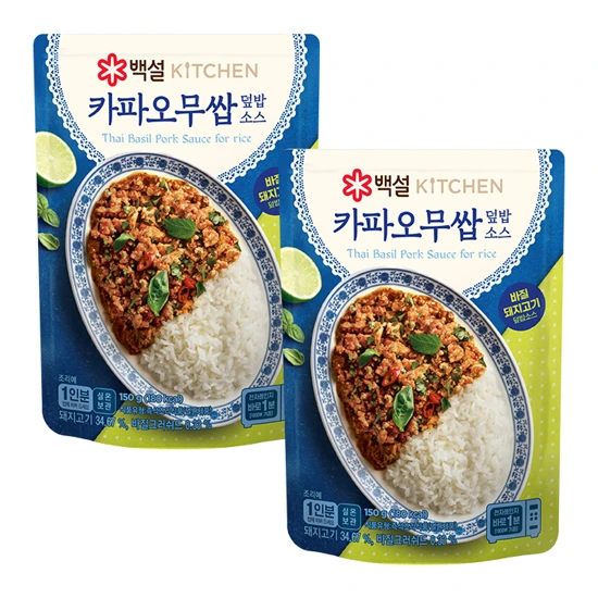 [2+2]백설 카파오무쌉 덮밥소스 150g | 상품상세 | CJ더마켓 - CJ제일제당 공식몰