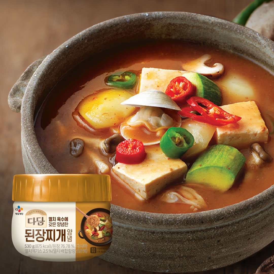 다담 된장찌개 양념 530g | 상품상세 | CJ더마켓 - CJ제일제당 공식몰