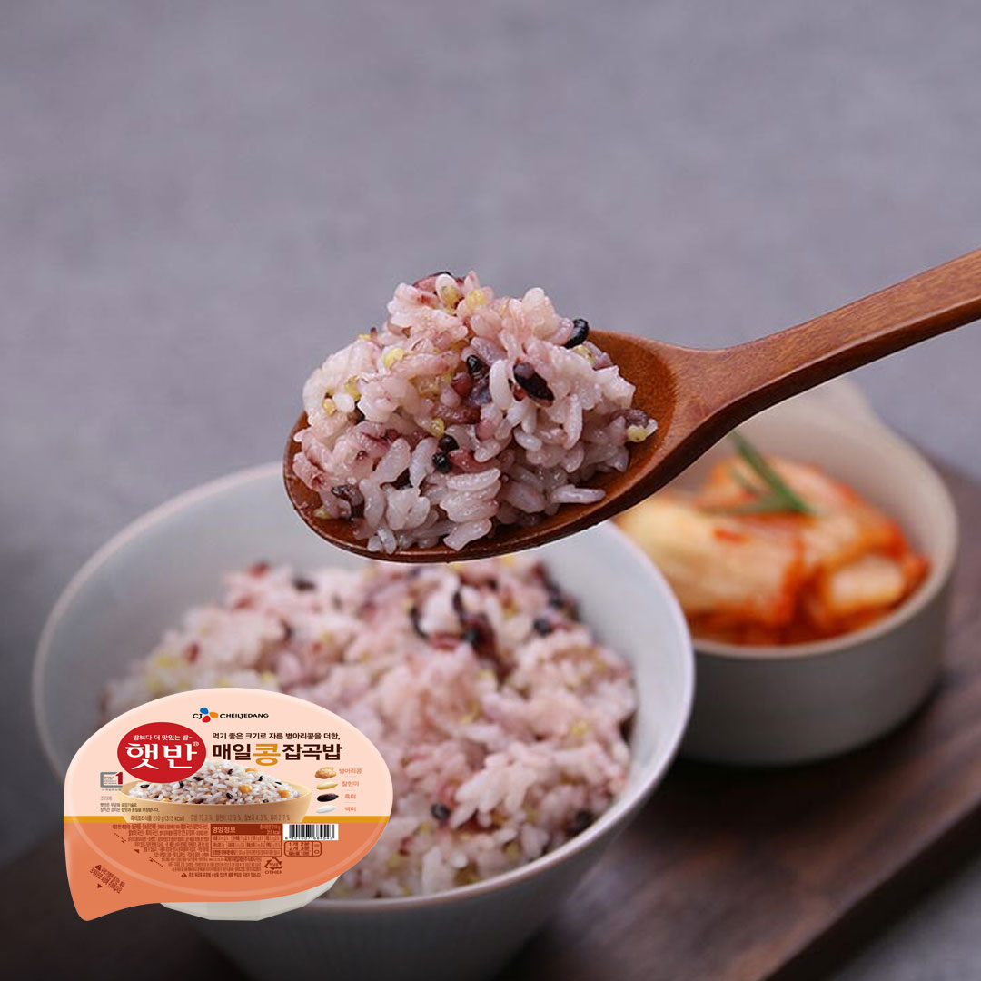 햇반 매일콩잡곡밥 210g | 상품상세 | CJ더마켓 - CJ제일제당 공식몰