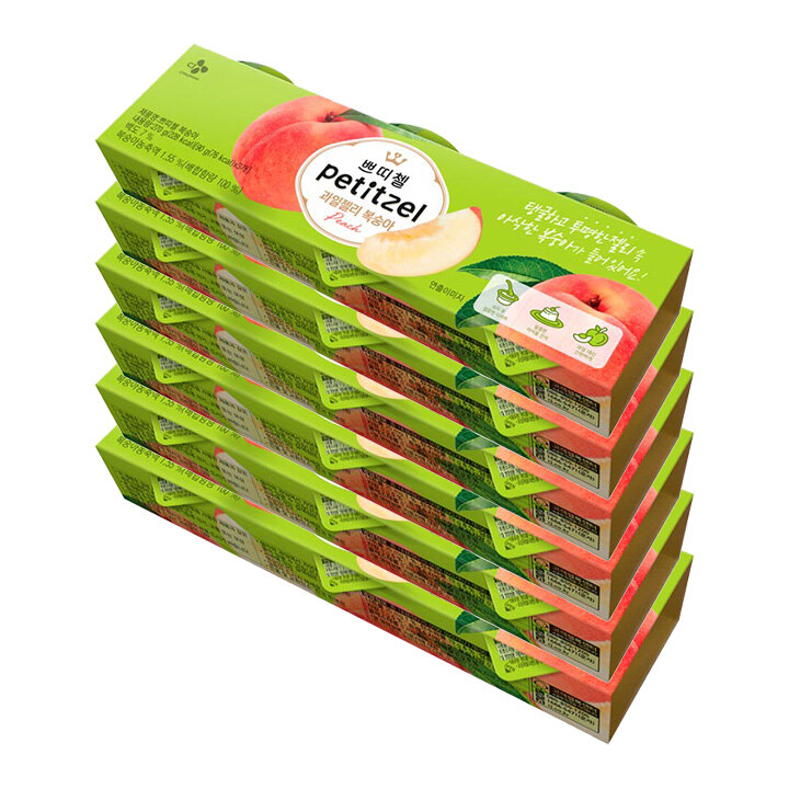 쁘띠첼 복숭아 90gX3번들X6개 | 상품상세 | CJ더마켓 - CJ제일제당 공식몰