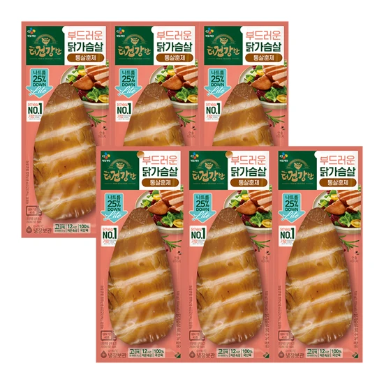 [3+3]더건강한 닭가슴살 통살 훈제 100g | 상품상세 | CJ더마켓 - CJ제일제당 공식몰