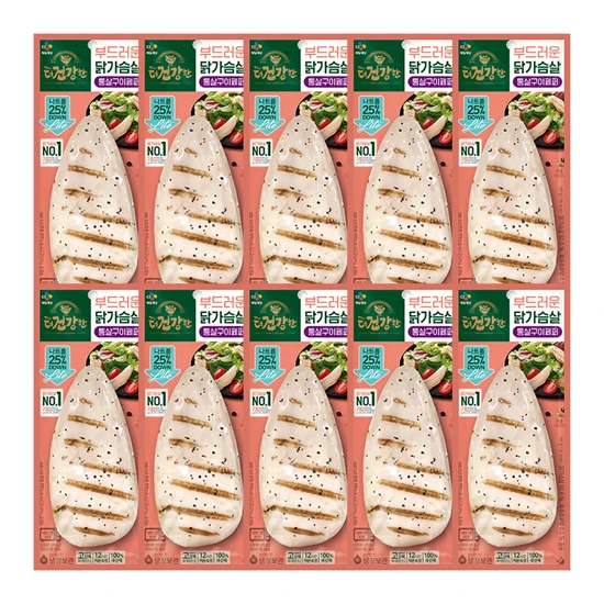 더건강한 닭가슴살 통살페퍼 100g X 10개 | 상품상세 | CJ더마켓 - CJ제일제당 공식몰
