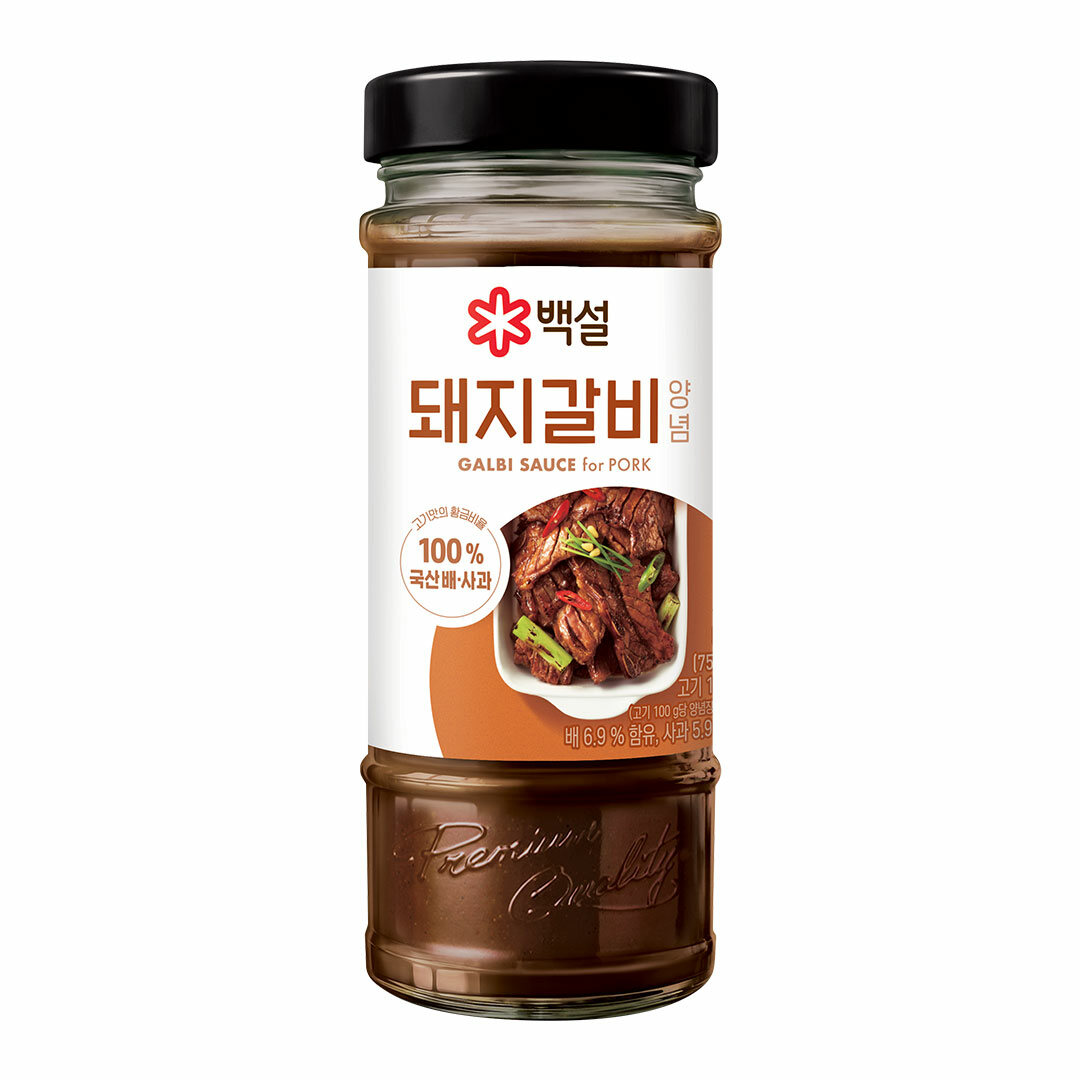 백설 돼지갈비양념 500g | 상품상세 | CJ더마켓 - CJ제일제당 공식몰