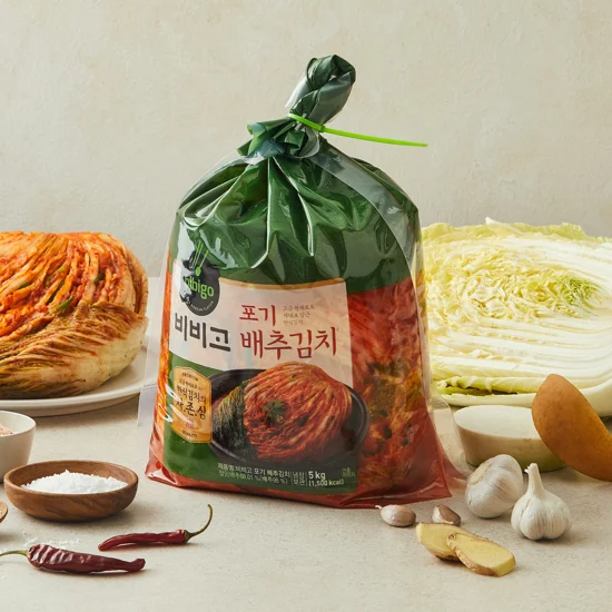 [생생배송][주문후생산]비비고 포기배추김치 5kg X 2개 | 상품상세 | CJ더마켓 - CJ제일제당 공식몰