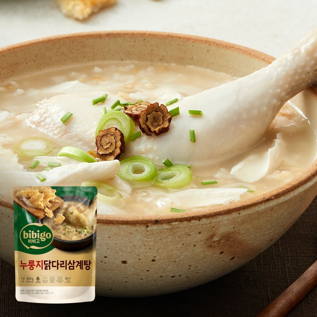 비비고 누룽지닭다리삼계탕 600g | 상품상세 | CJ더마켓 - CJ제일제당 공식몰