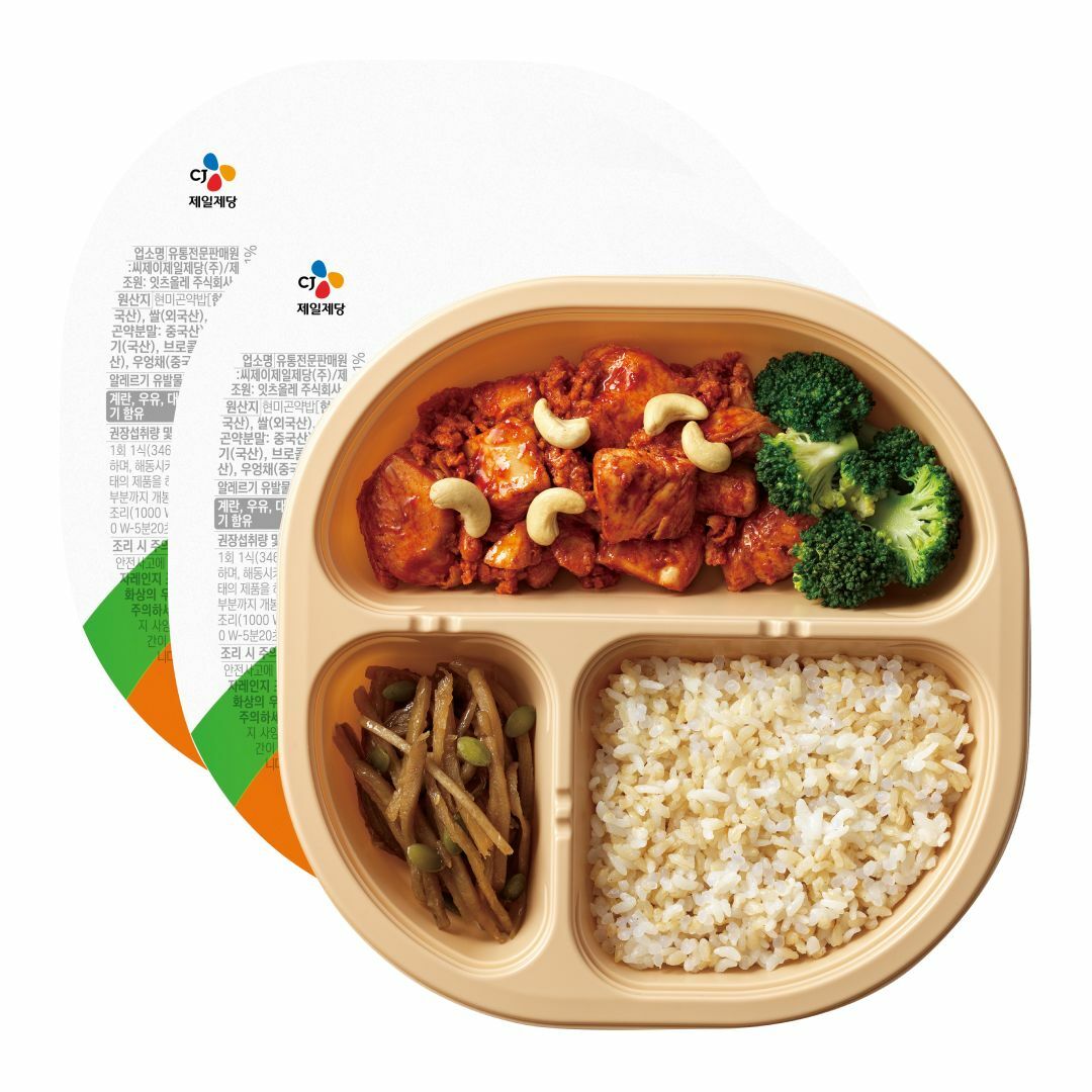 CJ 고단백저당 도시락 500 매콤닭조림 346g X3개 | 상품상세 | CJ더마켓 - CJ제일제당 공식몰