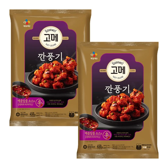 고메 깐풍기 450gX2개 | 상품상세 | CJ더마켓 - CJ제일제당 공식몰