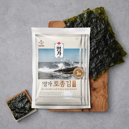 Cj명가 토종김 참기름 20 G X 3 Ea 상품상세 Cj더마켓 Cj제일제당 공식몰