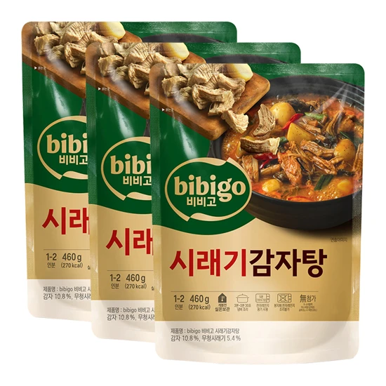 [3+3]비비고 감자탕 460g | 상품상세 | CJ더마켓 - CJ제일제당 공식몰