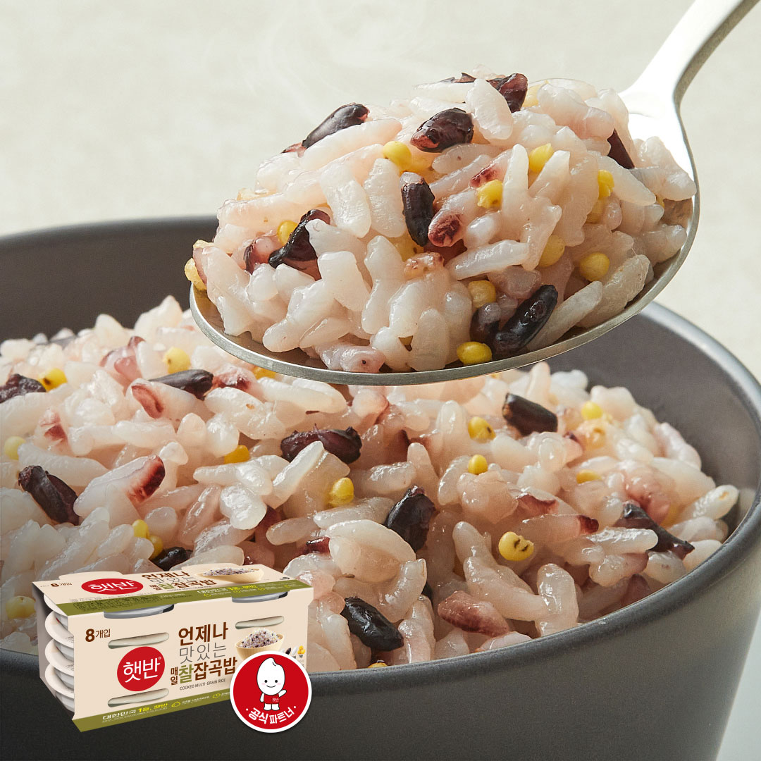 햇반 매일찰잡곡밥 210g*8번들 | 상품상세 | CJ더마켓 - CJ제일제당 공식몰