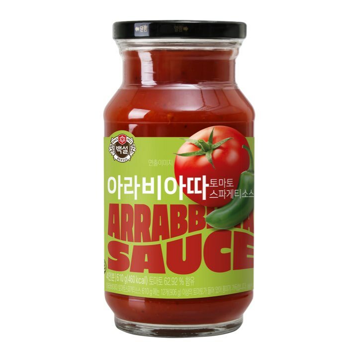 백설 아라비아따 토마토스파게티소스 610g 상품상세 Cj더마켓 Cj제일제당 공식몰