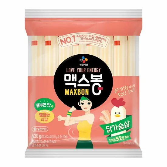 [1+1]CJ 맥스봉 닭가슴살 420g | 상품상세 | CJ더마켓 - CJ제일제당 공식몰