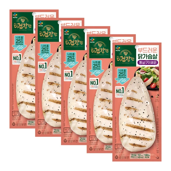 [5+5]더건강한 닭가슴살 통살 페퍼 100g | 상품상세 | CJ더마켓 - CJ제일제당 공식몰
